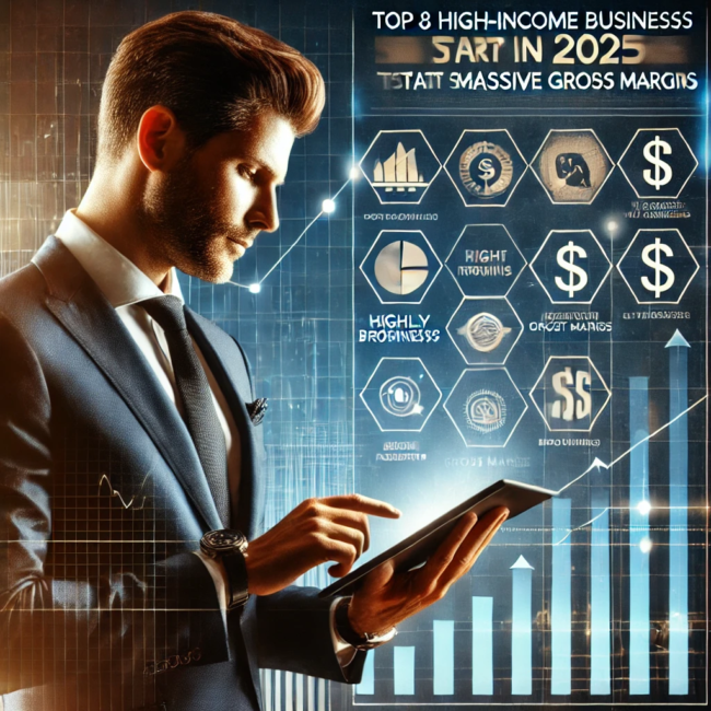 Top 8 High-Income Businesses to Start in 2025 with Massive Gross ...