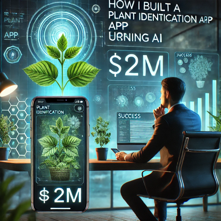 How I Built a $2M Plant Identification App Using AI in Simple Steps ...