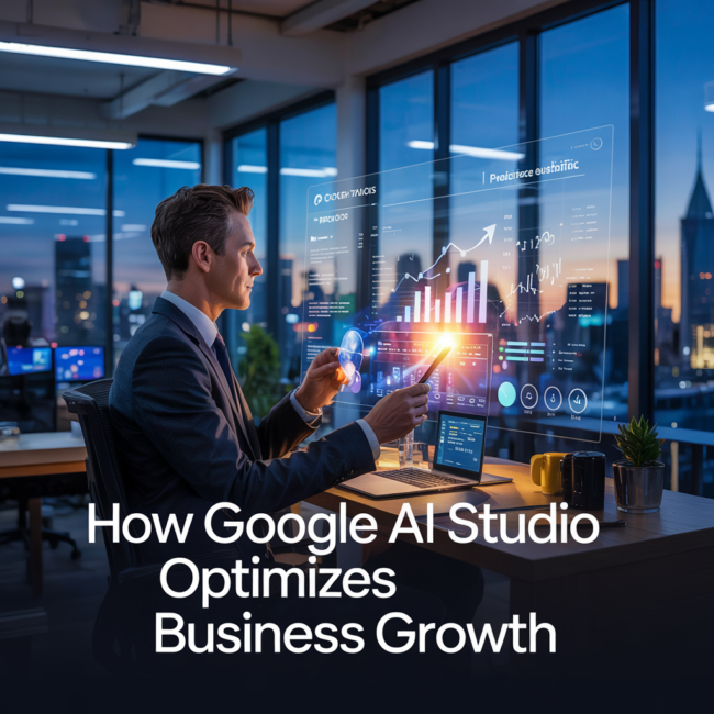 How Google AI Studio Optimizes Business Growth - Wealthy Tent